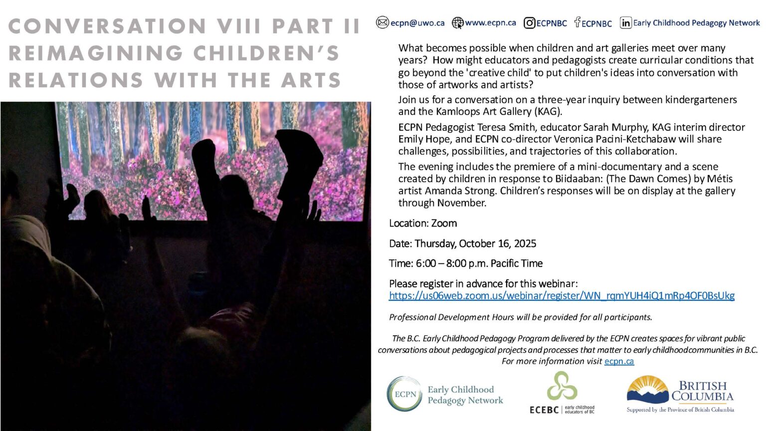 Conversation VIII: Part II Reimagining Children’s Relations with the Arts